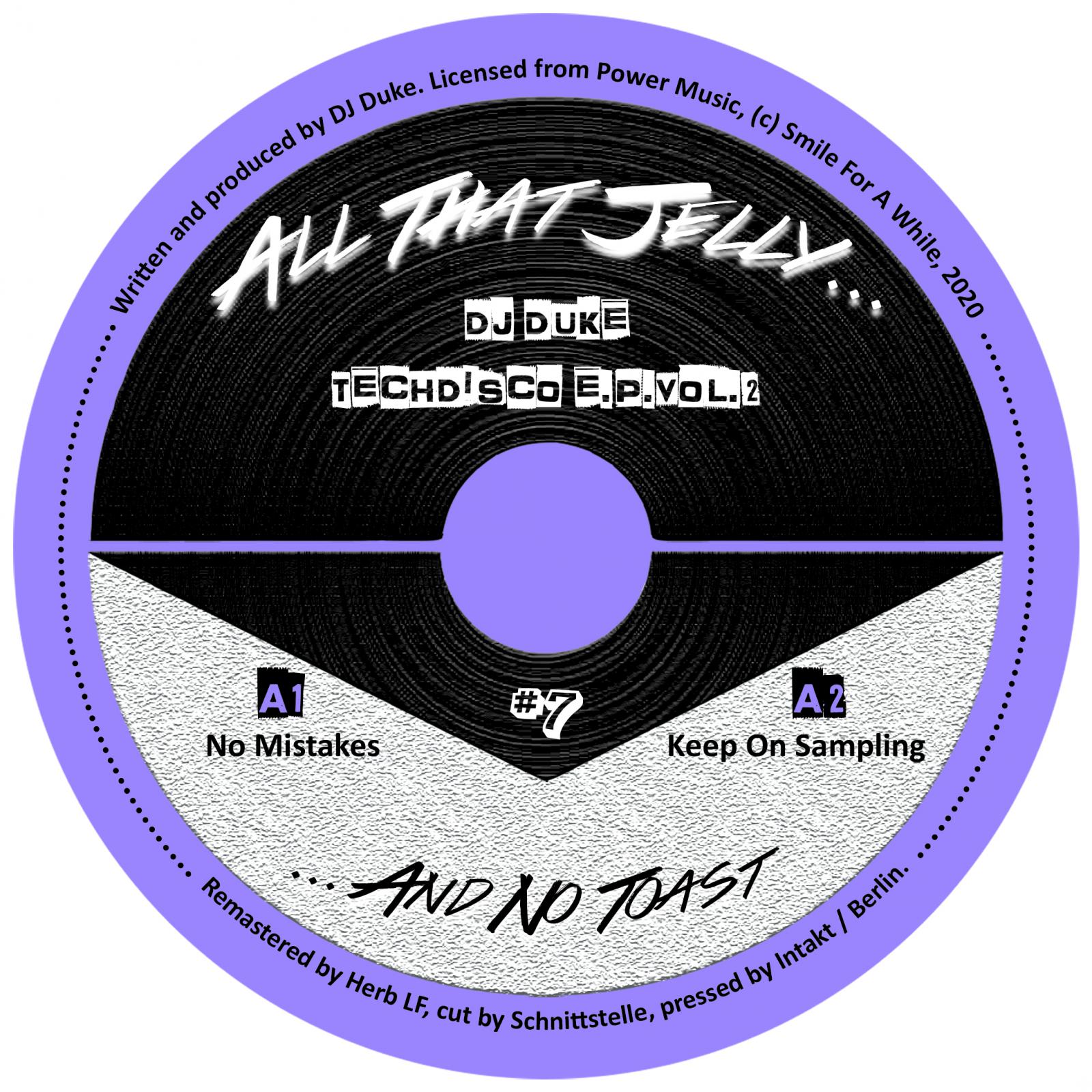 DJ DUKE / TECHDISCO E.P. VOL. 2 (REMASTERED)