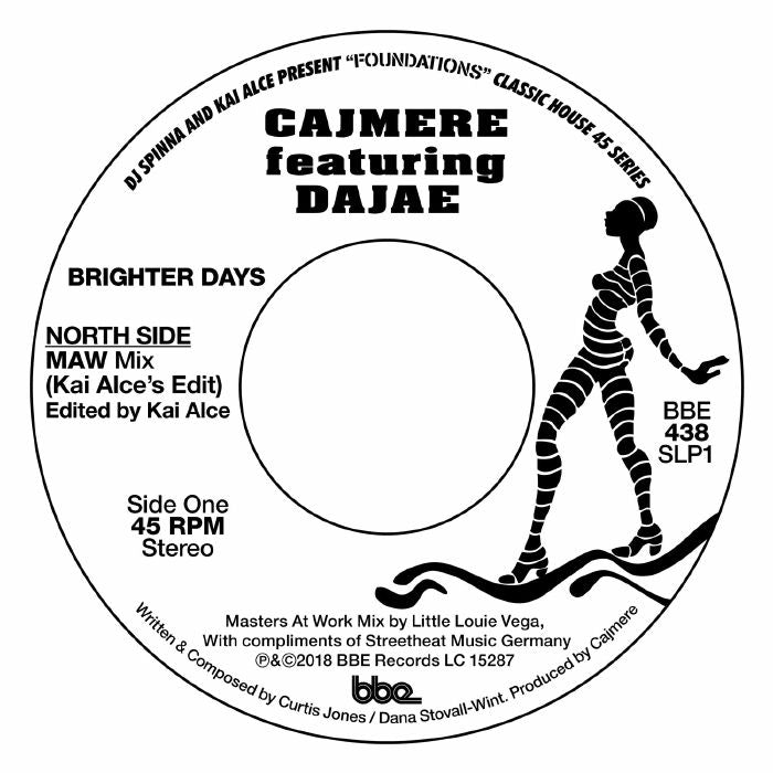 CAJMERE / BRIGHTER DAYS(feat.DAJAE) (7 inch)