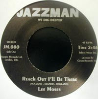 LEE MOSES / REACH OUT I'LL BE THERE(7inch)