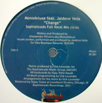 MONODELUXE / CHANGE(feat.JAIDENE VEDA)